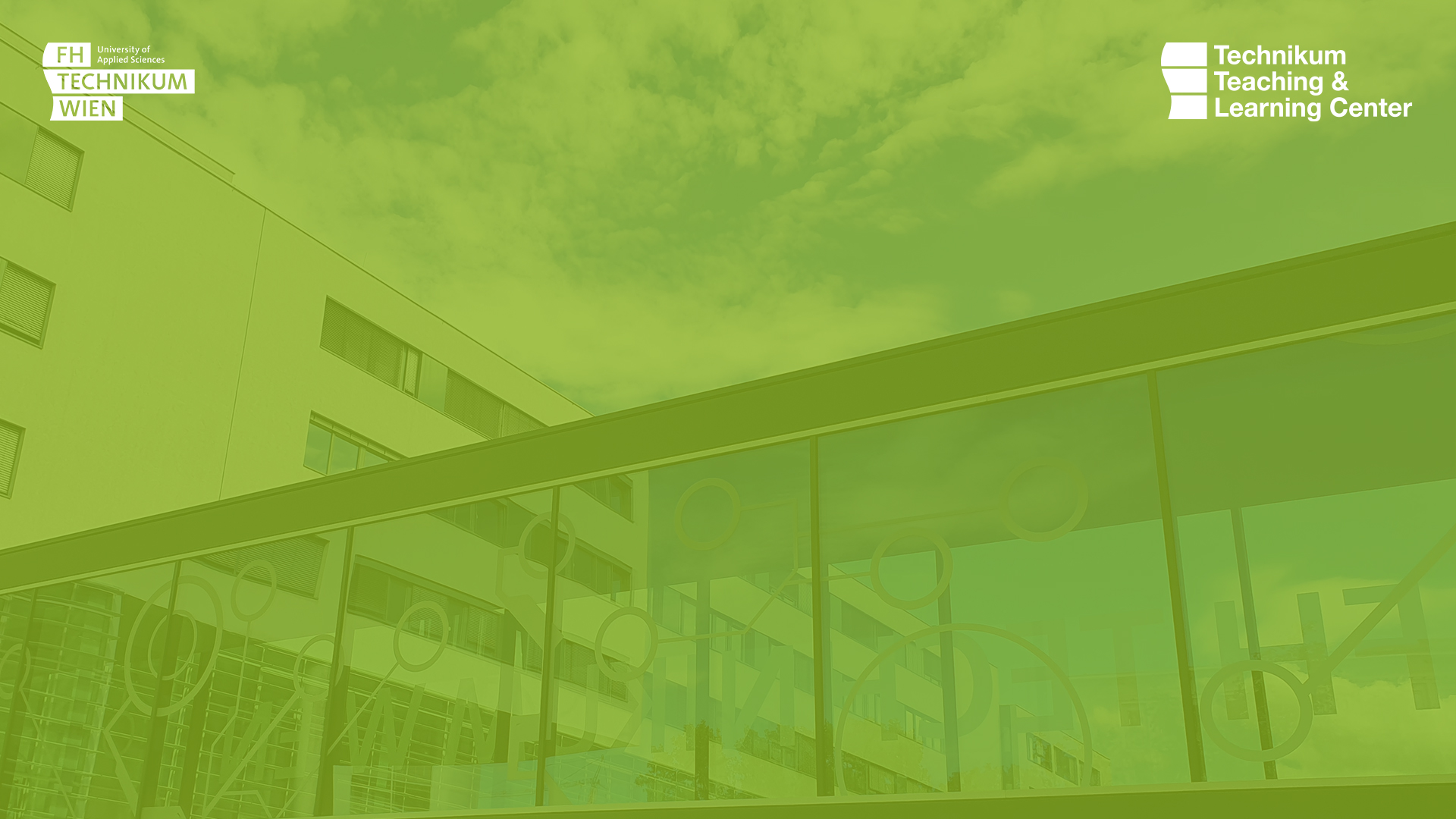 Teaching and Learning Center | FH Technikum Wien